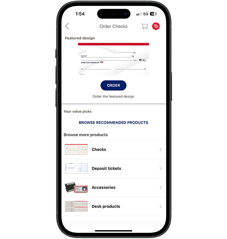 Securely Order Checks Through Mobile Banking Or Online Banking
